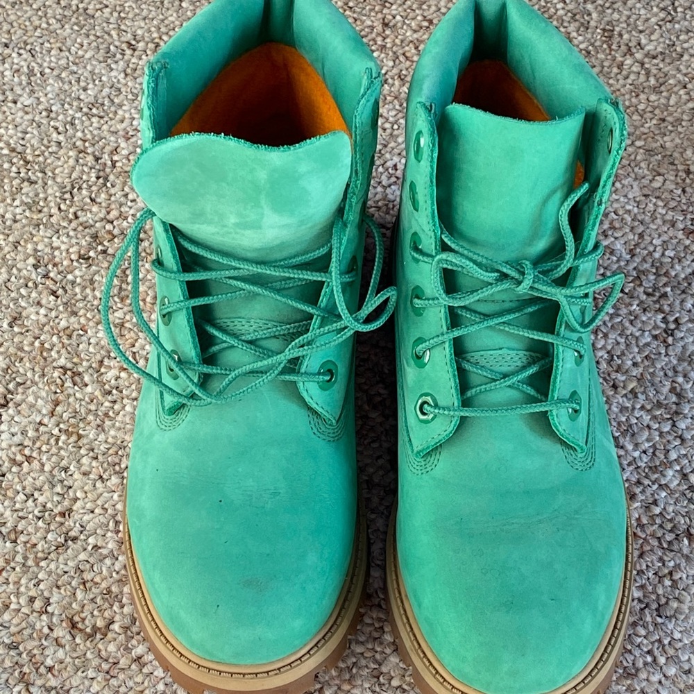Timberland X Villa Boots In Emerald Green - Gem